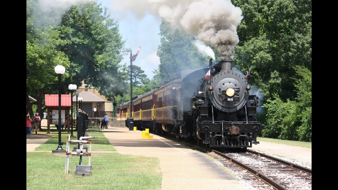 Steam Returns to the Texas State Railroad (2018) - YouTube
