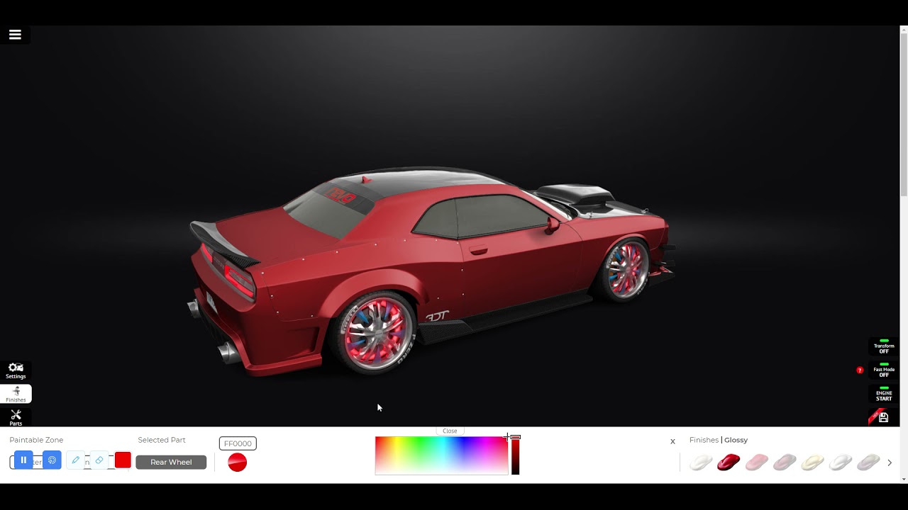 My 3D Tuning Dodge Challenger - YouTube