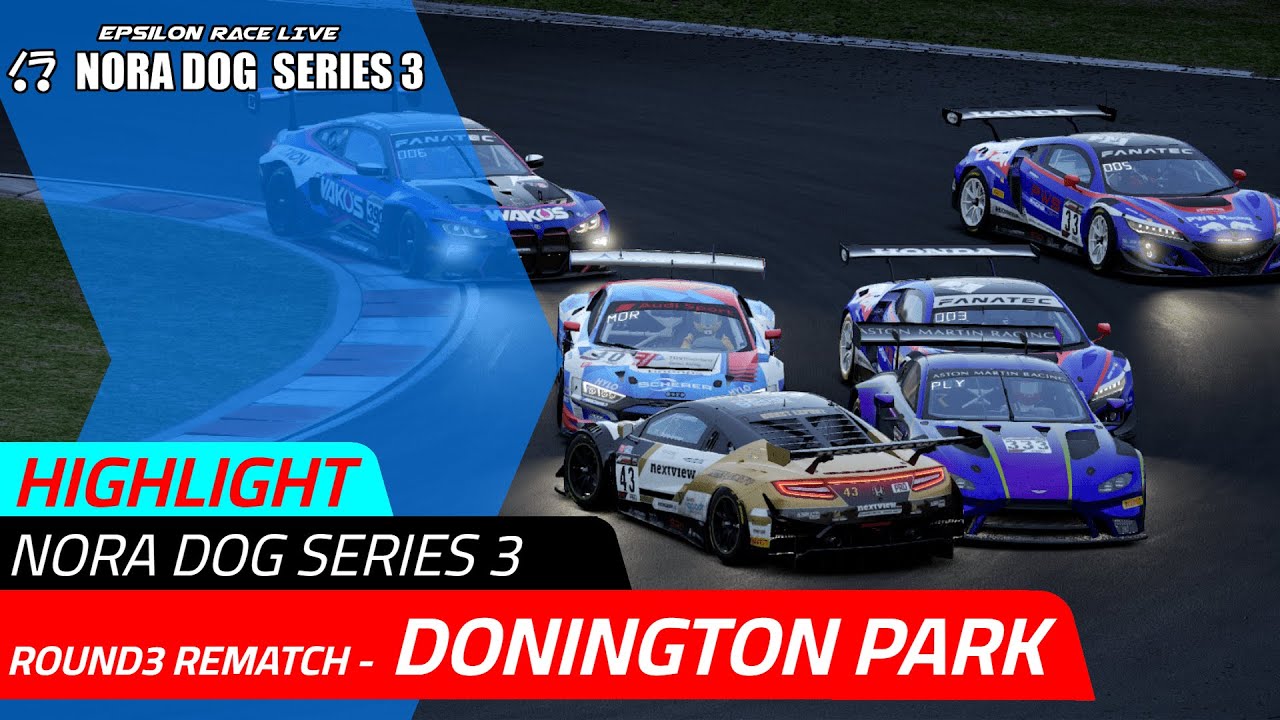HIGHLIGHT | #ノラ鯖/#NORA鯖 | ROUND 3 | DONINGTON PARK | NORA DOG SERIES 3 ...