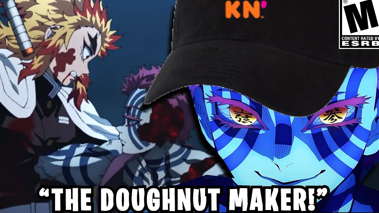 The Time When Akaza Turned Rengoku To a DoughNut (Hood Demon Slayer ...