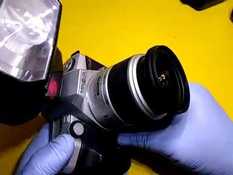 Minolta Program 3200i Flash Gun Sn 5095744 - YouTube