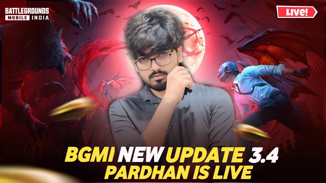 🔴LIVE - EXPLORING NEW UPDATE | BGMI 3.4 VAMPIRE & WOLF UPDATE #bgmi # ...