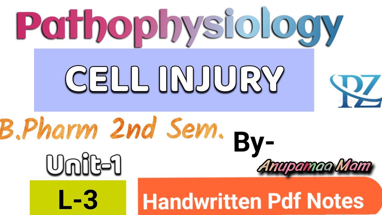 Cell Injury!! Introduction, Types, Causes!! Pathophysiology!!B.Pharm ...