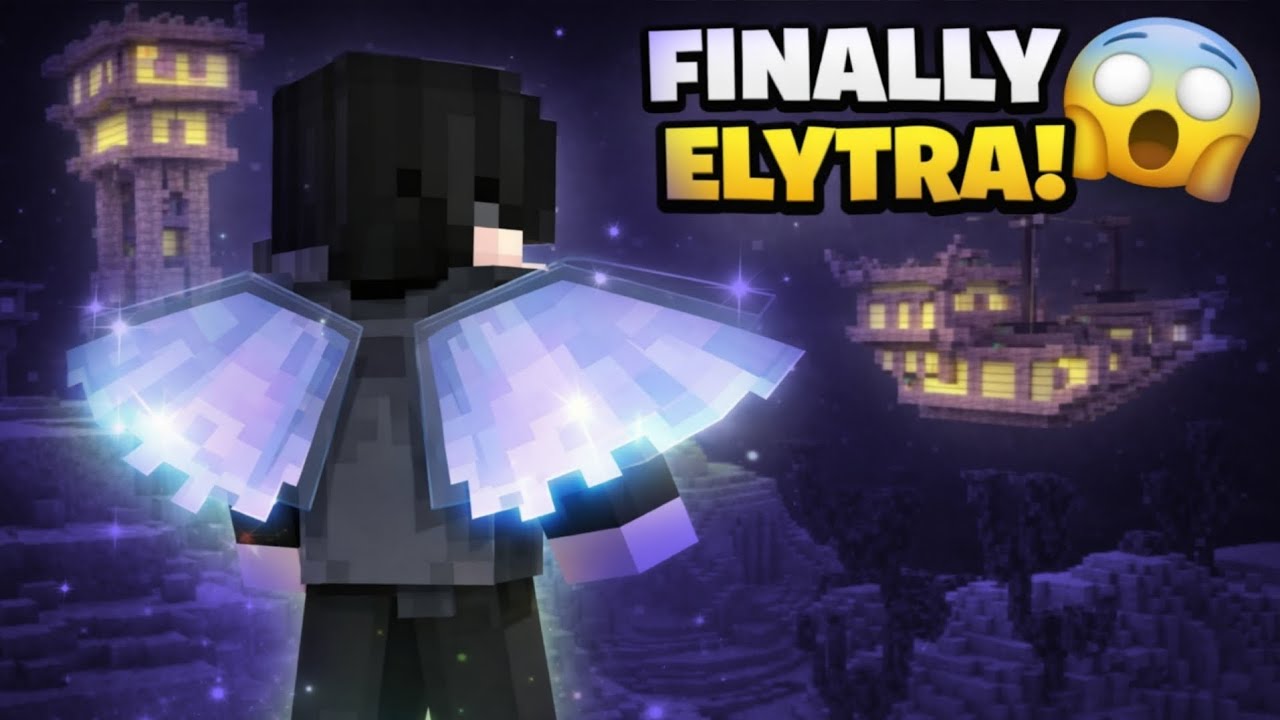 FINALLY FOUND THE ELYTRA! 😍 | Minecraft Survival Series part - #3 - YouTube
