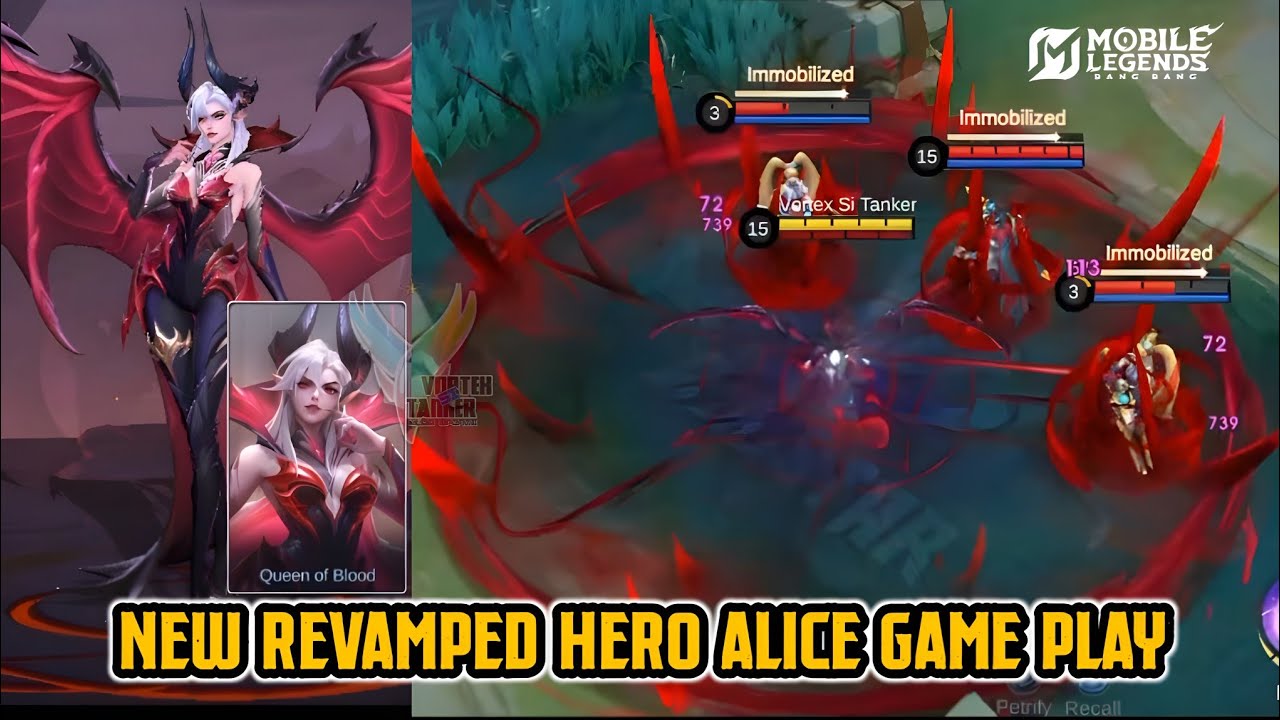 New Revamped Hero Alice Game Play | Mobile Legends - YouTube