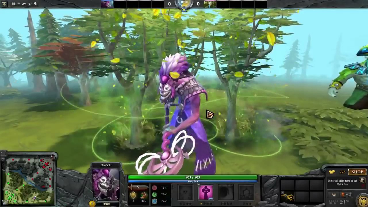 Dota 2 Trick Iron Branch Counter Nature - YouTube