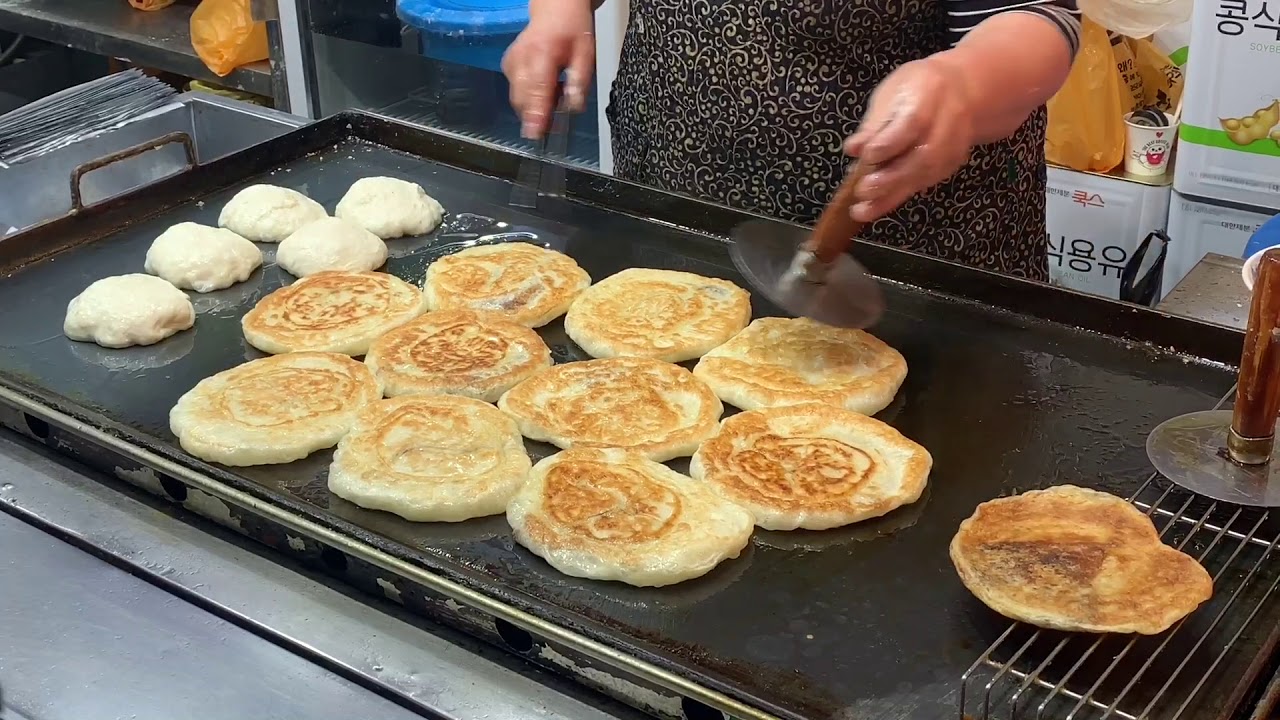 옛날 호떡/ korean hodduk - YouTube