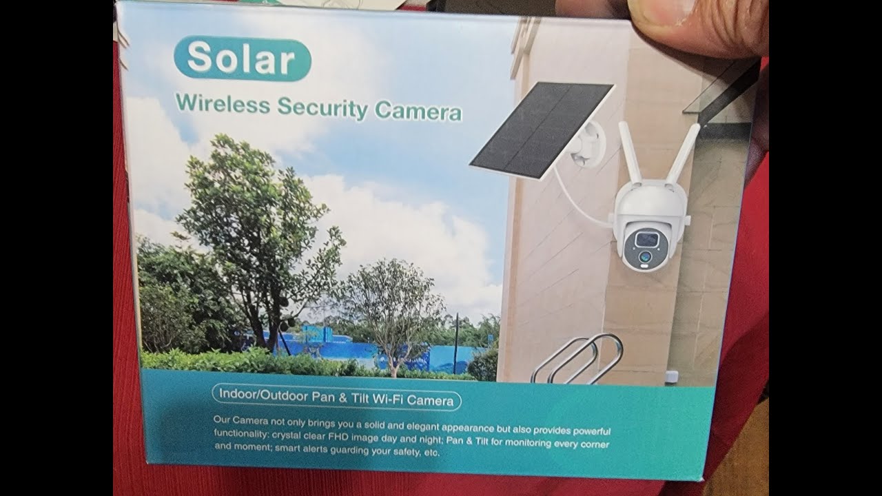 SV3C PTZ Solar Wifi Wireless Security Camera Outdoor- Model: C17 - YouTube