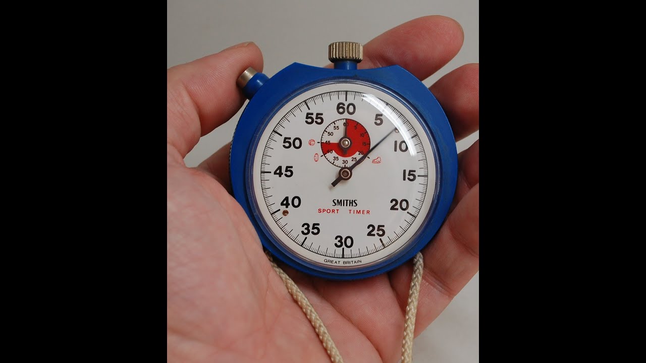 c1979 Smiths Sport Timer vintage stopwatch for Ice Hockey, Rugby and ...