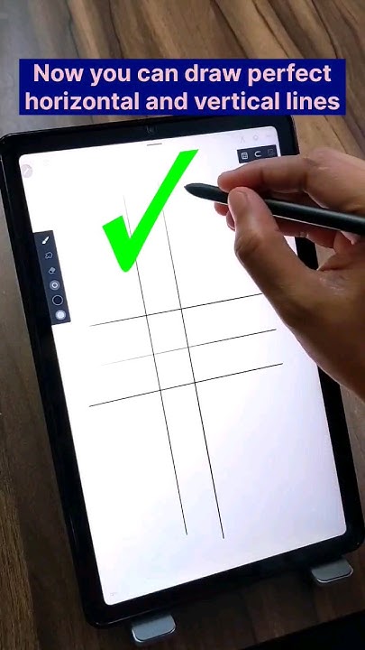 How to draw perfect horizontal and vertical lines in infinite painter # ...