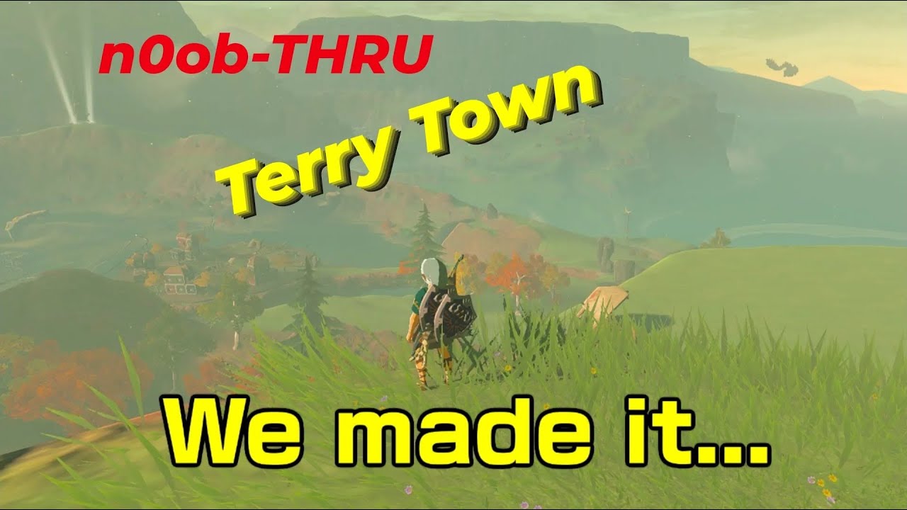 We made it! Terry Town HOUSE! | Noob-Thru Part 27 | Zelda: Tears of the ...