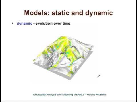 Geospatial modeling lecture (NCSU Geospatial Modeling and Analysis) - YouTube