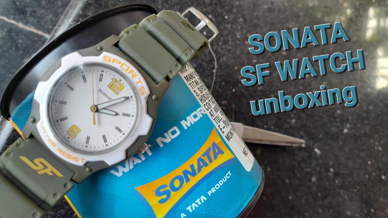 UNBOXING SONATA SF SPORTS WATCH YouTube unboxing-sonata-sf-sports-watch-youtube