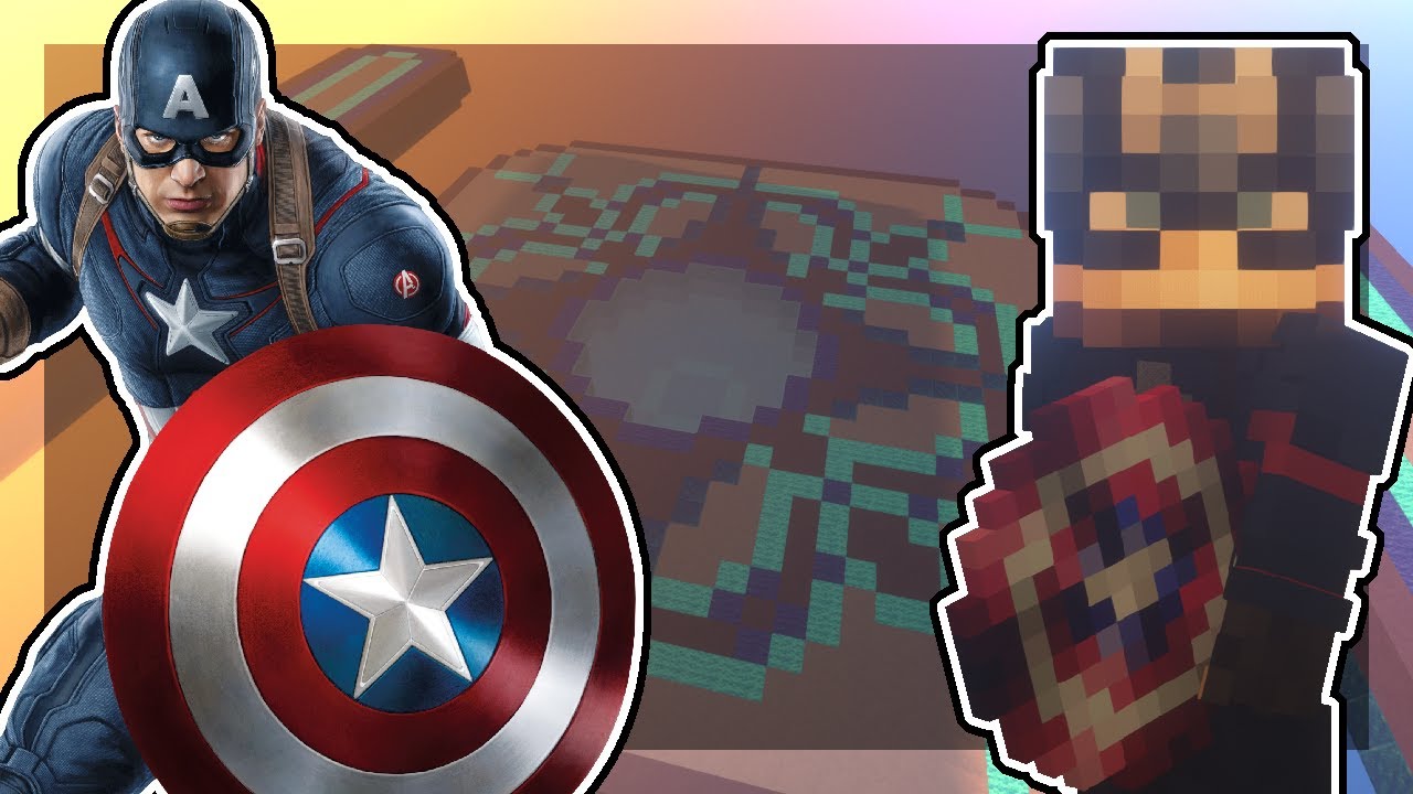 Captain America in Minecraft | Smashbros in Minecraft - YouTube