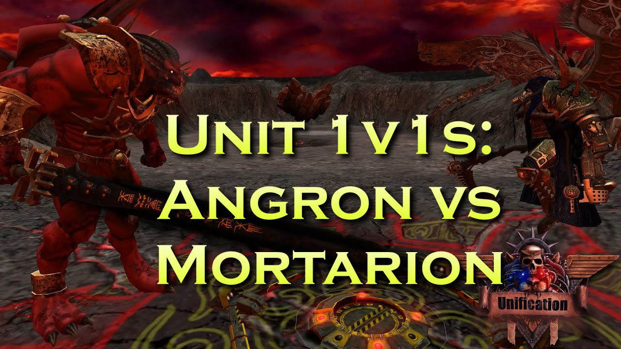 Dawn of War Unification Mod [v.6.9.25] - Chaos Primarch Angron vs Chaos ...