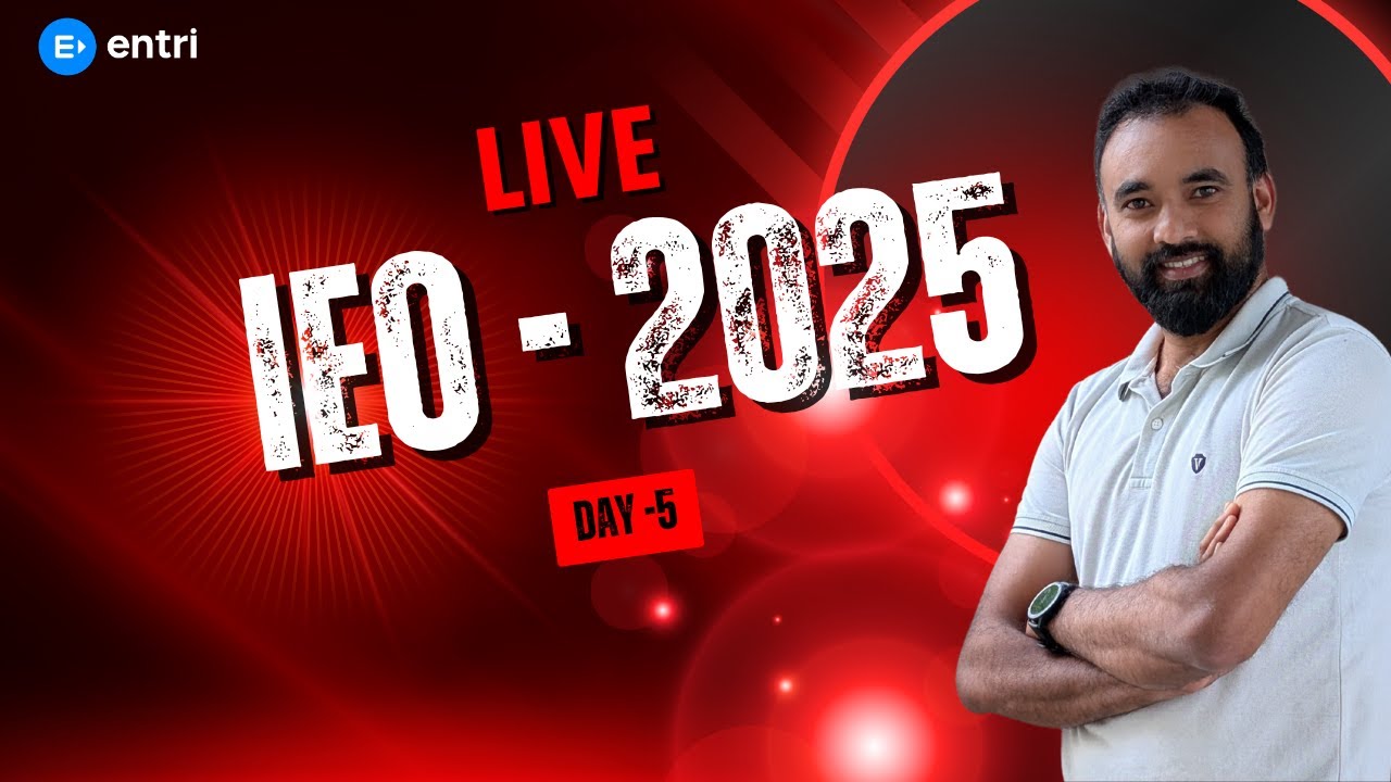 IEO 2025 Day-5 LIVE Class! 📝📚 ഇതു പഠിച്ചാൽ Full Score! - YouTube
