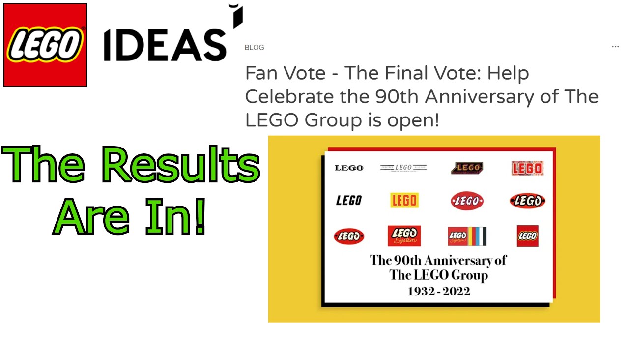 LEGO IDEAS 90th Anniversary Set Fan Vote Results Are In!│Brick News ...