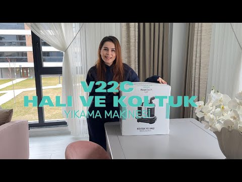 Pirantech V22C Koltuk ve Halı Yıkama Makinesi