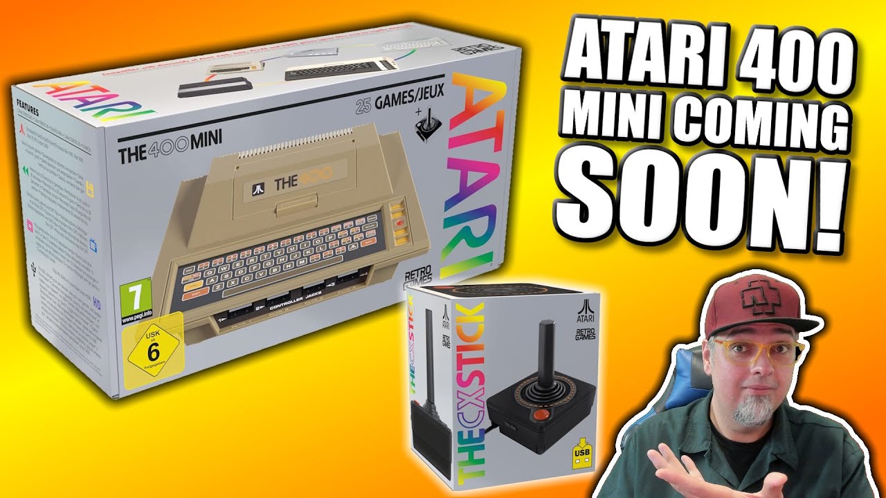 A NEW Mini Classic Edition Console Is Coming SOON! The Atari 400 Mini ...
