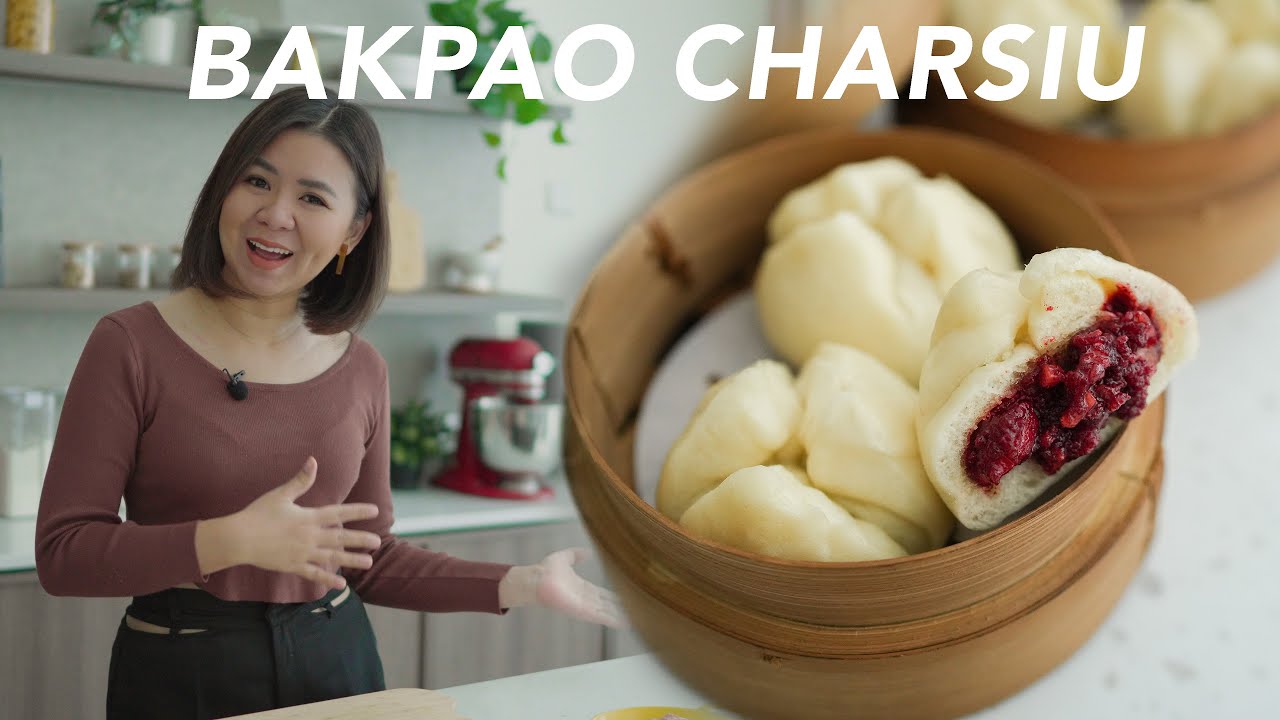 BAKPAO MERAH DAGING CHARSIU HALAL alhamdulillah - YouTube