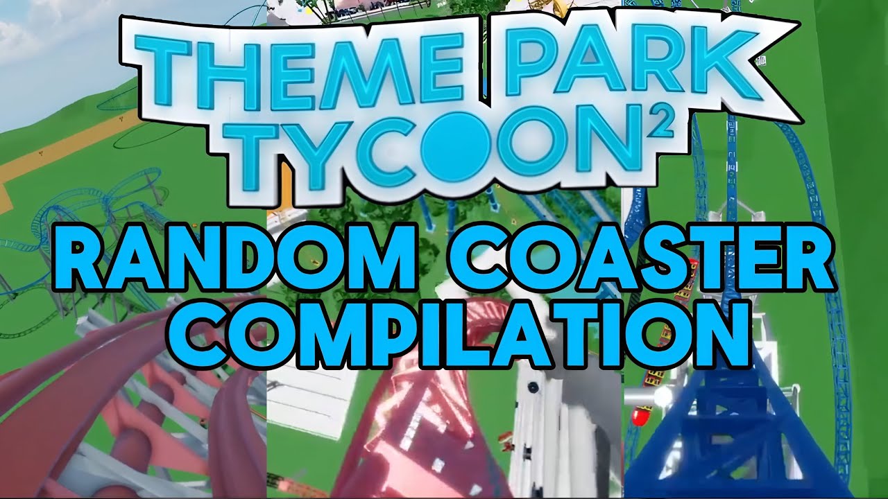 Random coaster compilation in Tpt2 - YouTube