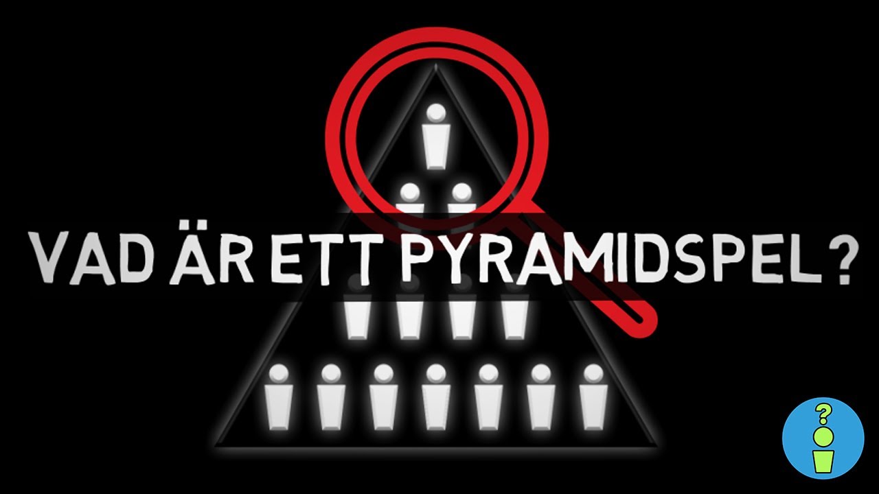 VAD ÄR ETT PYRAMIDSPEL? - YouTube