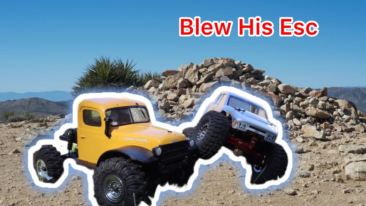 Built Scx24 Vs Built FMS Fcx24 (ESC started smoking) - YouTube