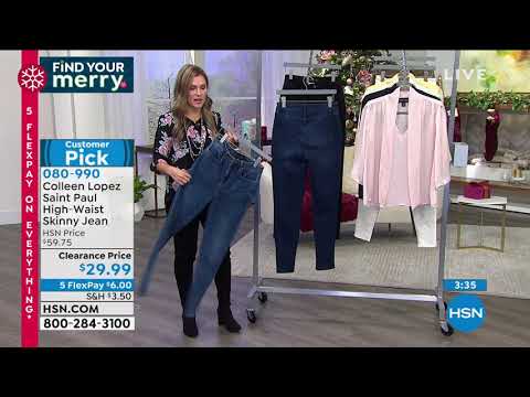 Colleen Lopez Saint Paul HighWaist Skinny Jean  Basic