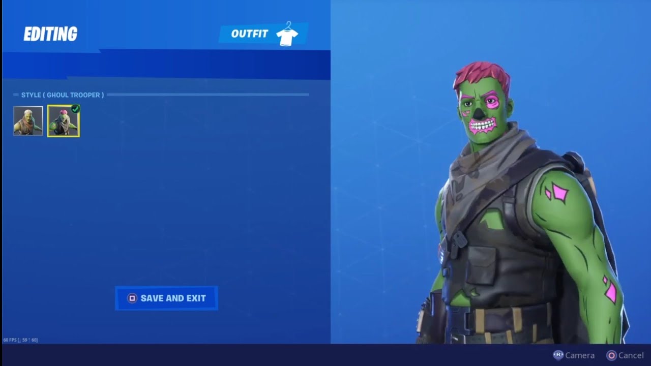 Fortnite *NEW* 'GHOUL TROOPER' VARIANT! (Item Shop - 22/10/2019) - YouTube