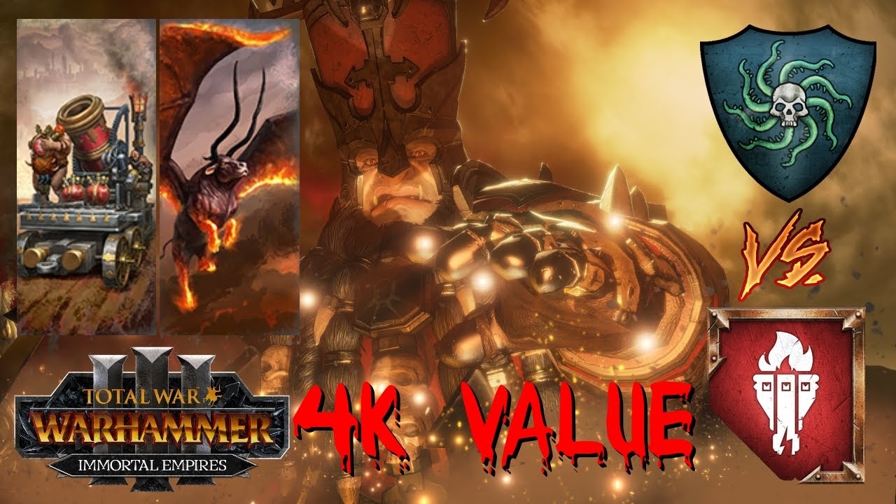 Drazhoath BIG VALUE & DREADQUAKE MORTAR | Chaos Dwarfs vs Vampire Coast ...