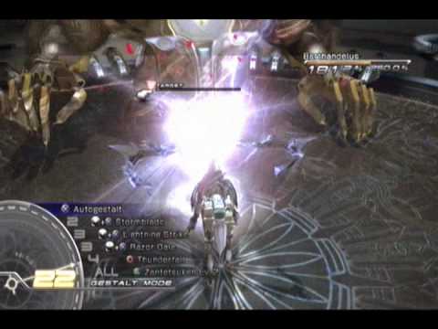 Final Fantasy XIII No Crystarium Challenge Part 22 - Barthandelus 2/2 ...