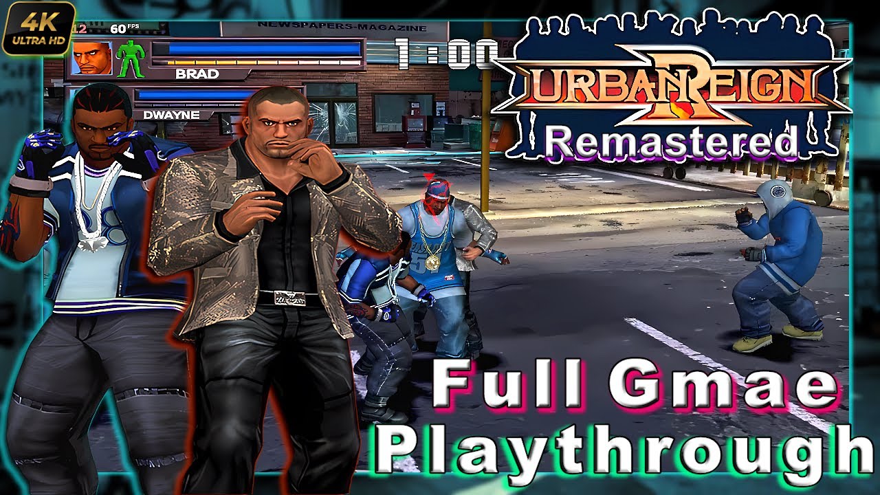 Urban Reign Remastered Co-Op Full Game Playthrough - Urban Reign 2 ...