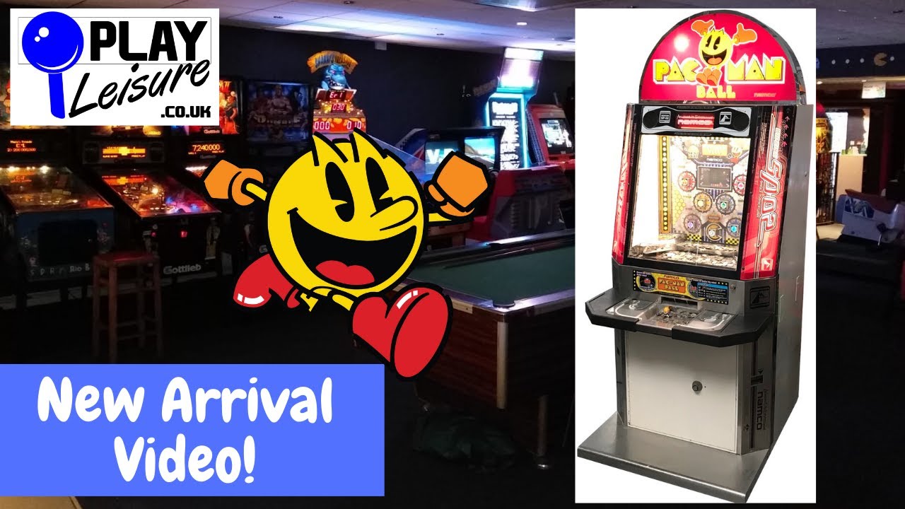 Pac Man is back... It's the STUNNING Pac Man Ball Coin Pusher... - YouTube