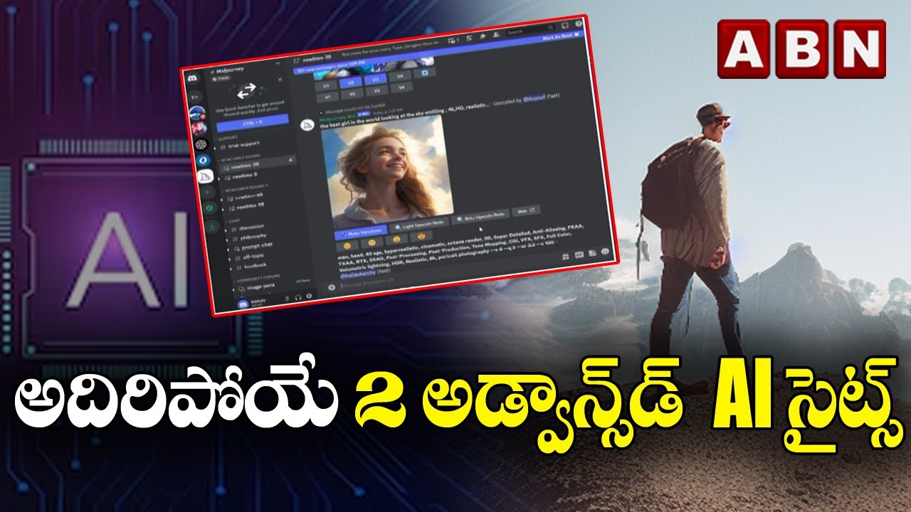 అదిరిపోయే 2 అడ్వాన్స్‌డ్‌ AI సైట్స్‌ || Artificial Intelligence || ABN ...