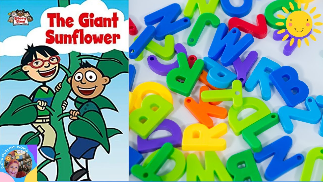 💜The Giant Sunflower📚Kids Storybooks Read by Dixy💖 - YouTube