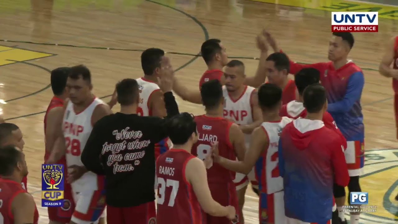 OP-PMS vs PNP | Sportsmanship Handshake and Jump Ball Ceremony | UNTV ...