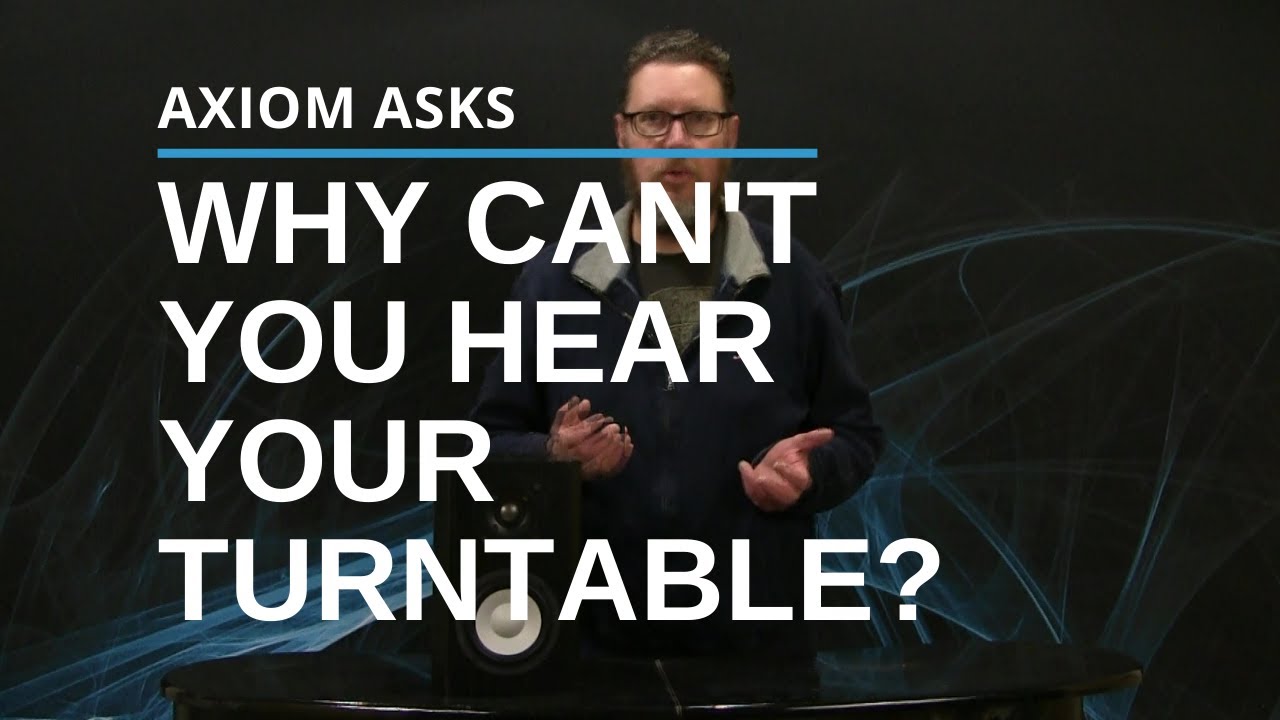 Why Do Turntables Need A Phono Input? Record Player 101 Starts With The ...