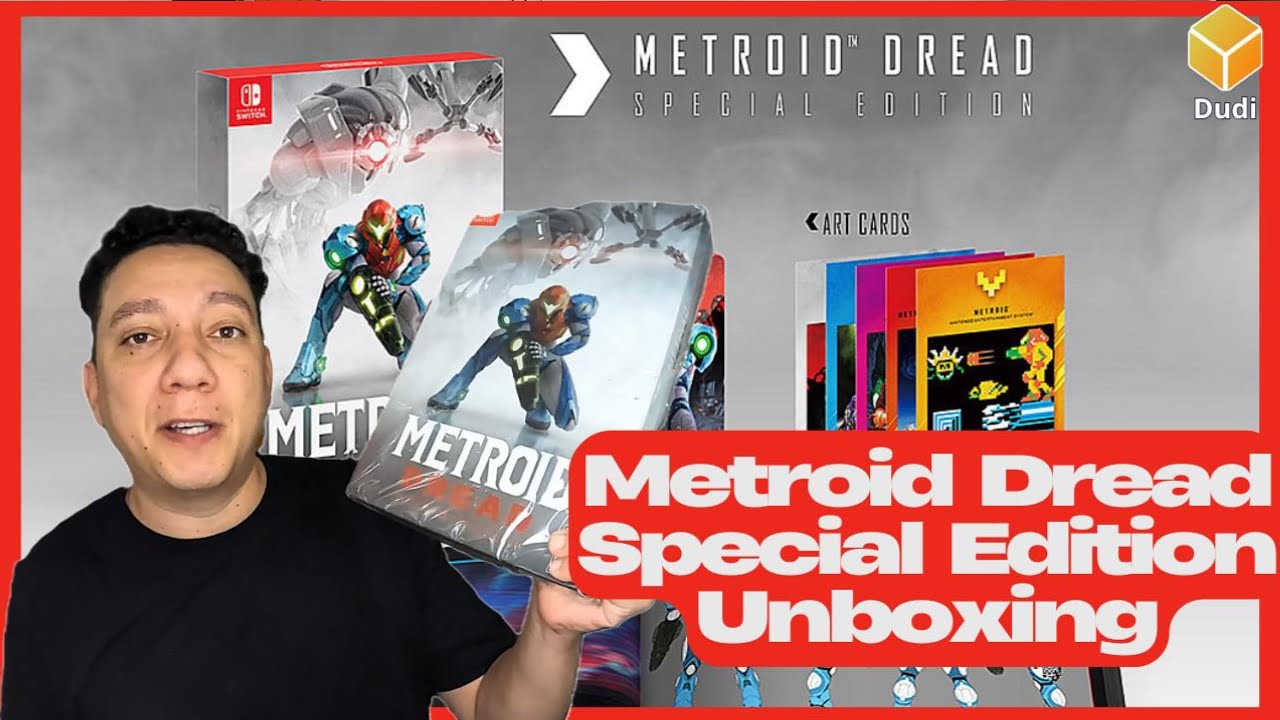 Metroid Dread Special Edition Unboxing - YouTube