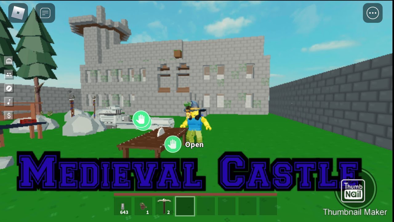 Medieval Castle part 3 Roblox Islands - YouTube