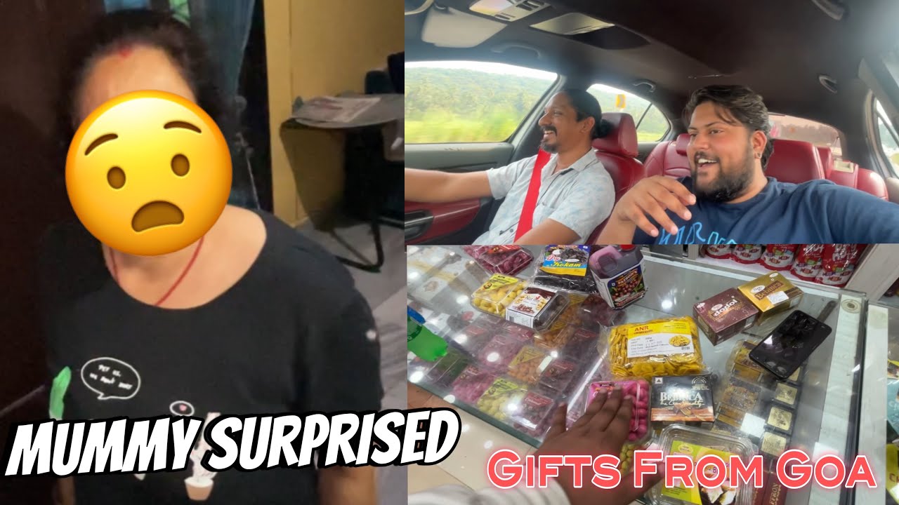 MUMMY Ko Surprise Kardiya GOA Se Achanak Aake😍🙌🏽 | Gifts From Goa - YouTube