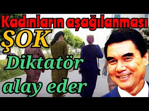 ŞOK!! Türkmen kadınları kısa etek, kot pantolon, makyaj ve sarı saç yüzünden bir kez daha zulme uğ..