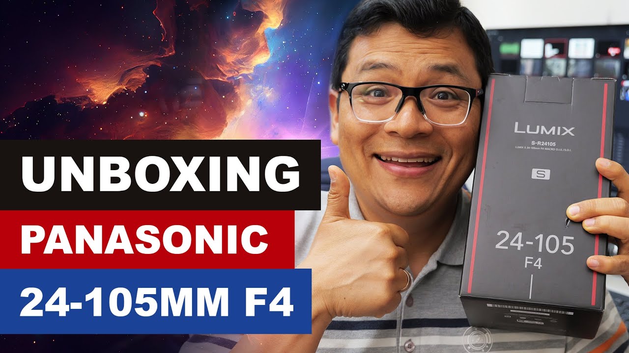 Unboxing Panasonic 24-105mm f4 Desempaquetado con Lumix S5 II - YouTube
