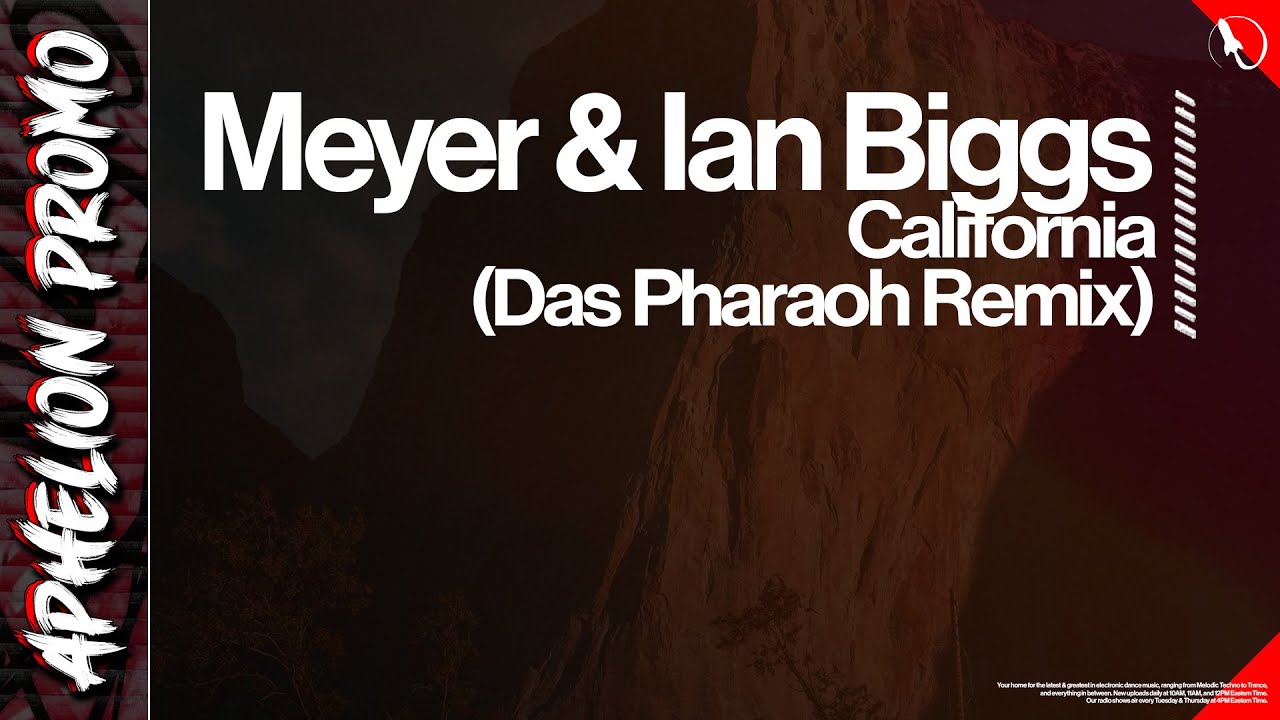 Meyer feat. Ian Biggs - California (Das Pharaoh Remix) - YouTube