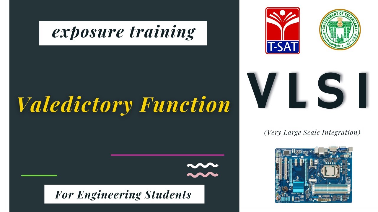 T Sat Vlsi Exposure Training Valedictory Function Youtube
