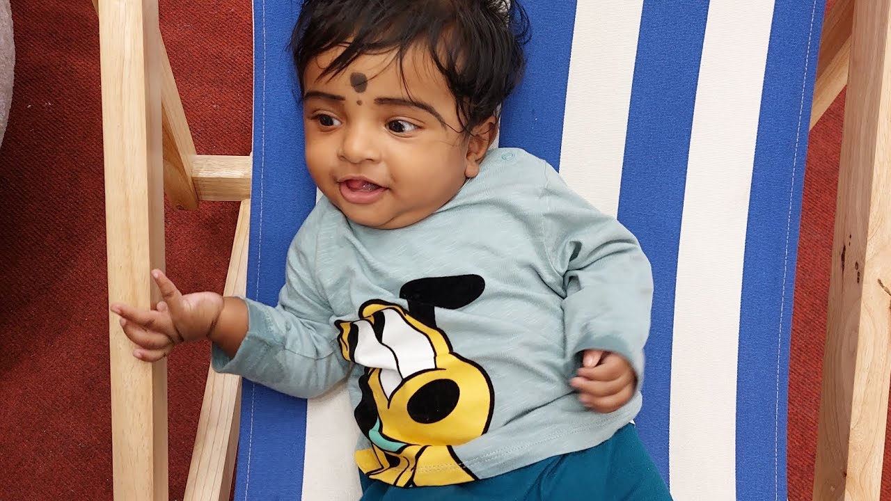 krithvik at 7th month | Krithvik atrocities - YouTube