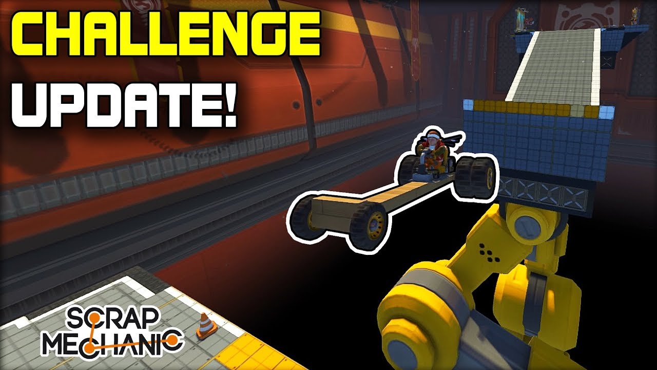 FULL CHALLENGE MODE UPDATE RELEASED! (Scrap Mechanic Gameplay) - YouTube