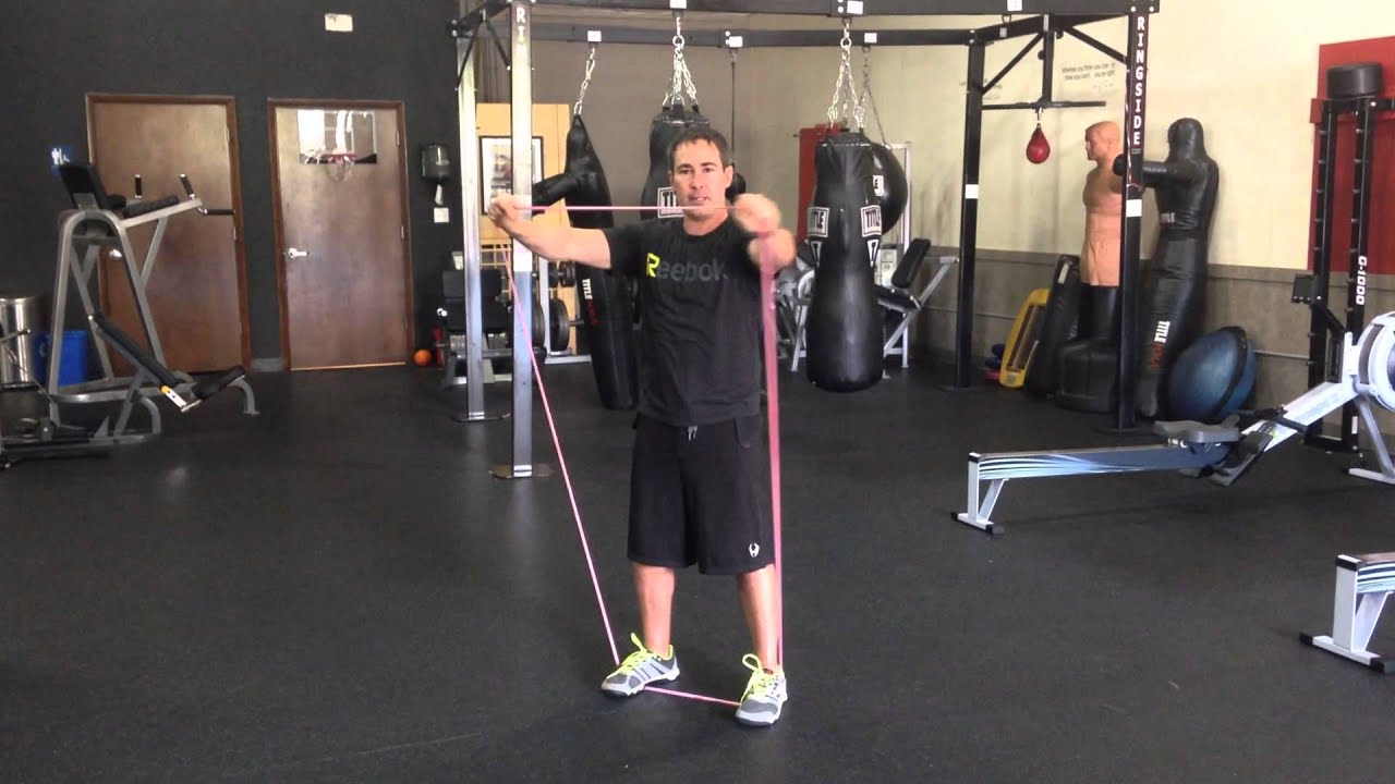 Superband Shoulder Combo Exercise - YouTube