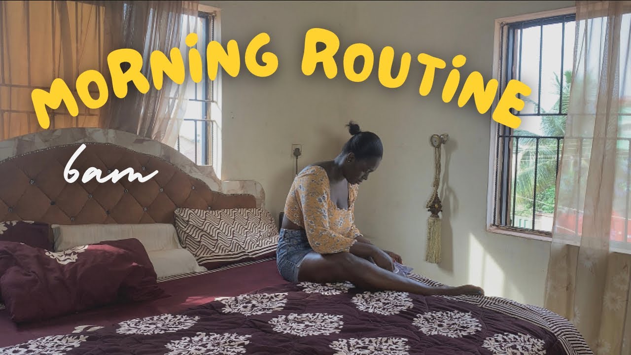 6AM MORNING ROUTINE |healthy habits & a relaxing morning - YouTube