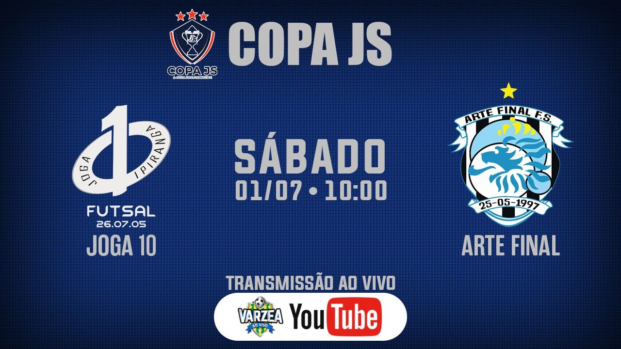 Joga 10 FS x Arte Final FS • Copa JS 2023 - YouTube