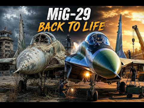 I Restored a Destroyed Soviet MiG-29 Using AI! (Timelapse) ✈️🤖